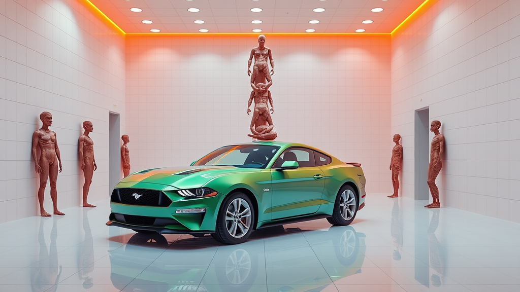 ford maverick wallpaper fantasy realistic AI... | BasedLabs