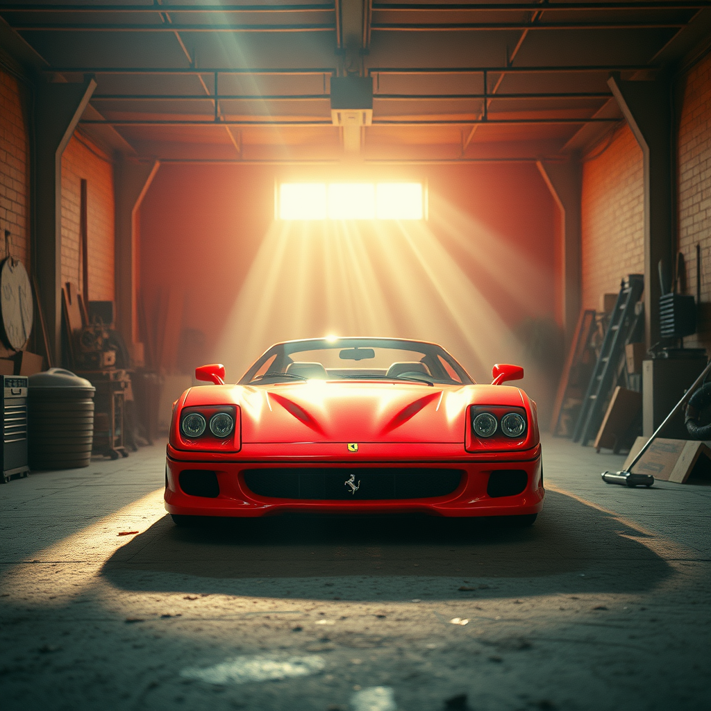 ferrari anime bright AI Images | BasedLabs