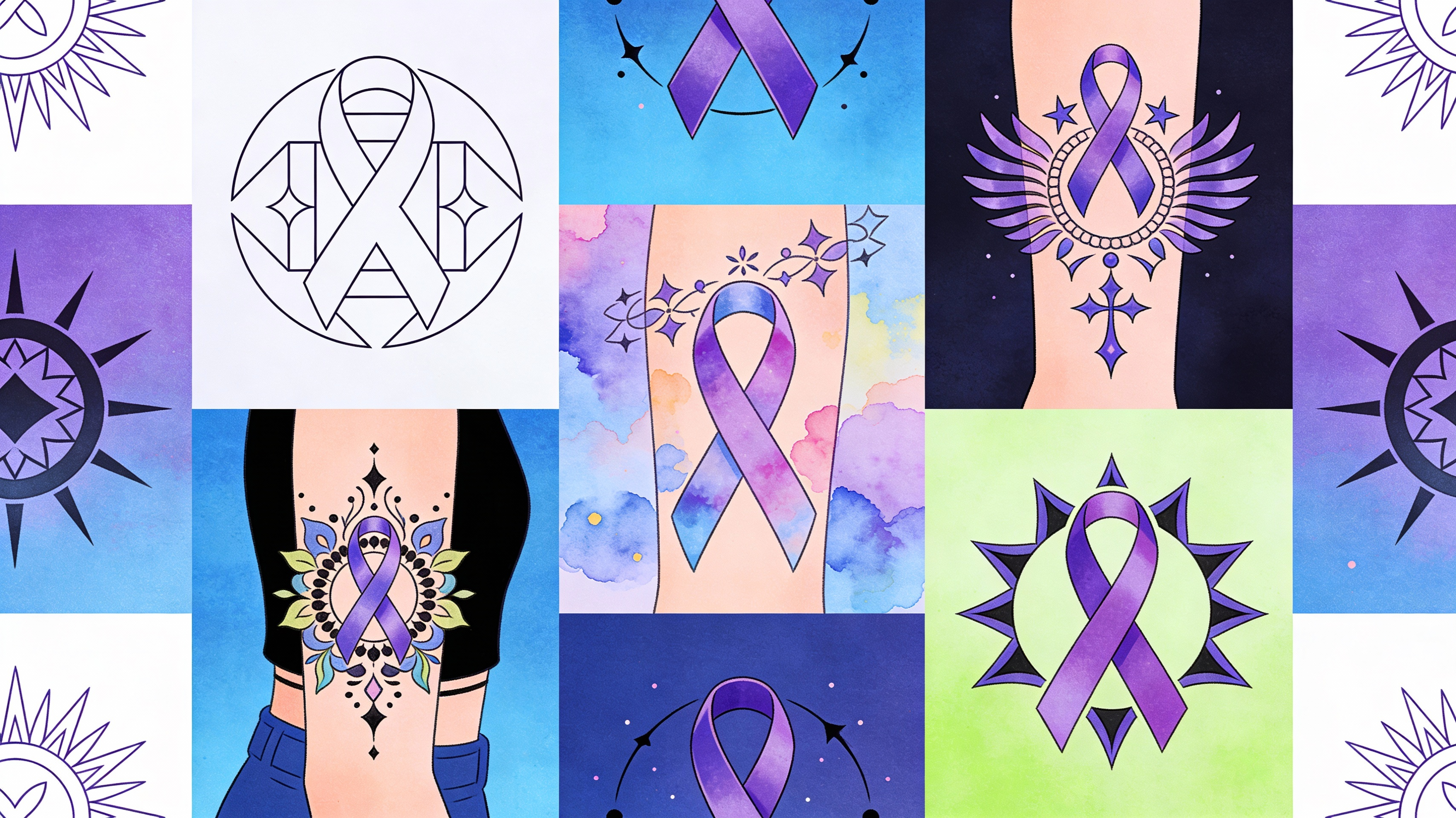 fight cancer tattoo | BasedLabs