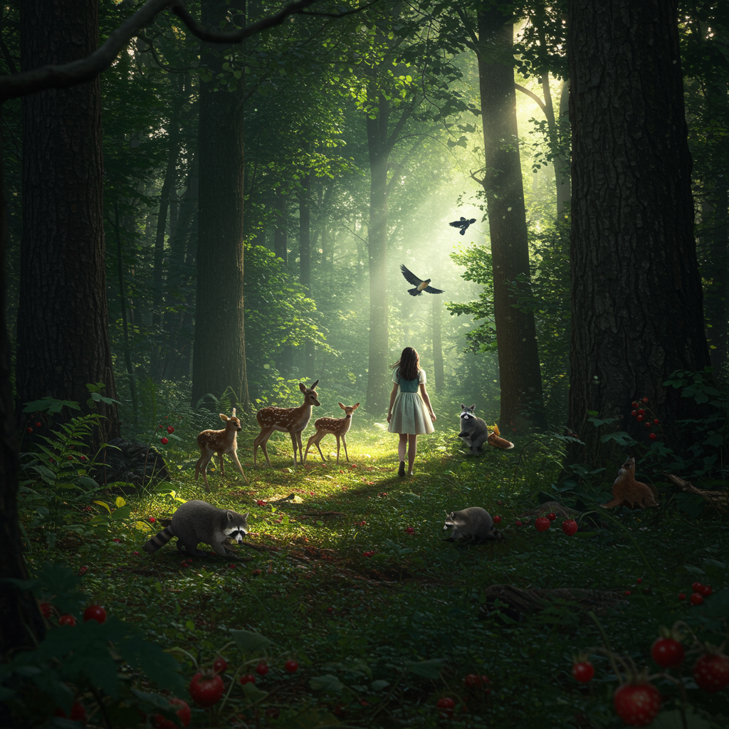 high contrast dark fantasy realistic... | BasedLabs