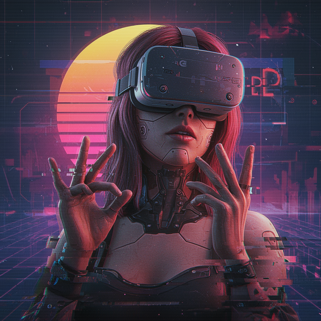 headset abstract AI Images | BasedLabs