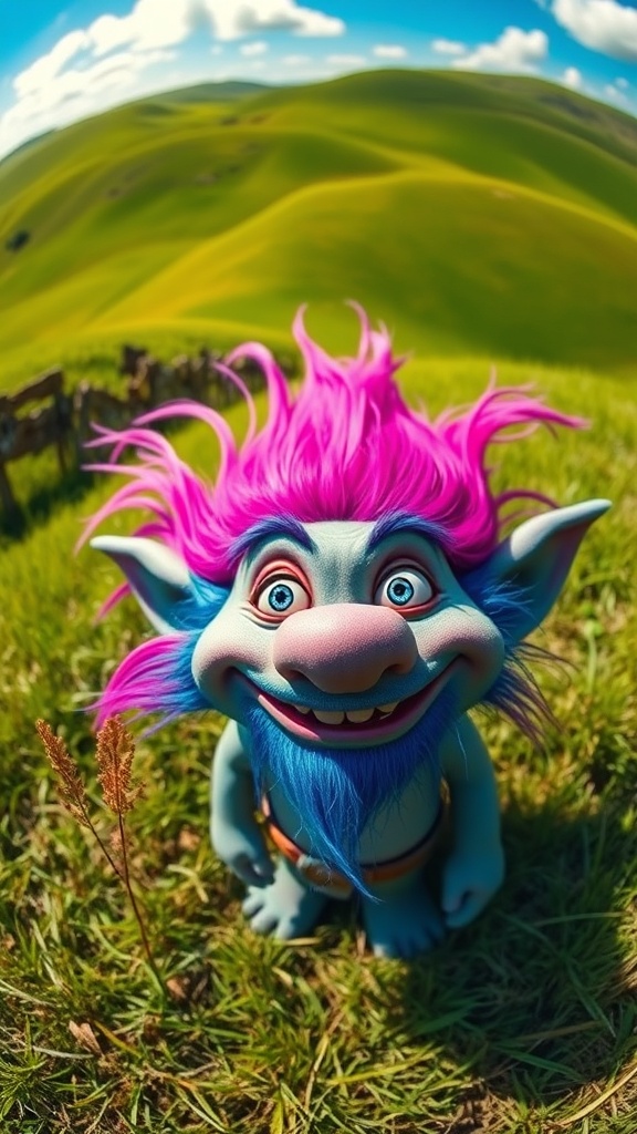 Portrait Captures Troll Art