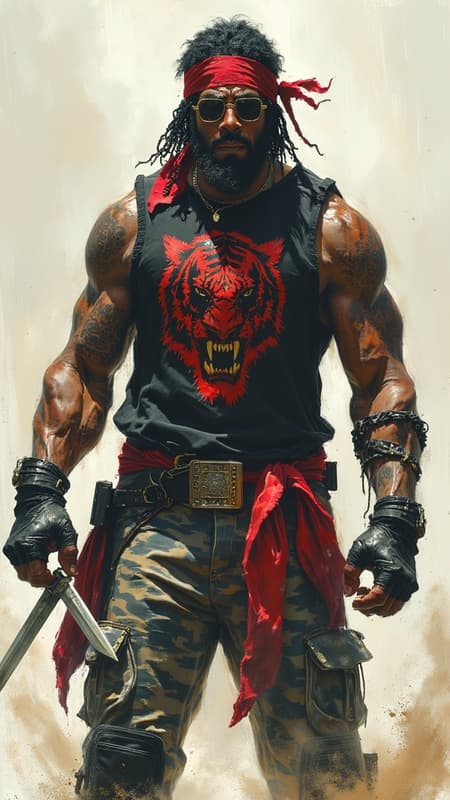 tiger head AI Images | BasedLabs