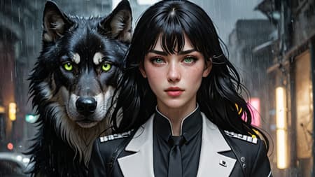 white collar anime cinematic AI Images | BasedLabs