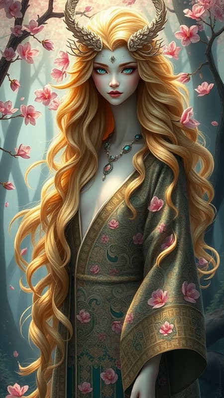 traditional japanese setting fantasy... | BasedLabs