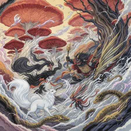 folklore landscape sci fi AI Images | BasedLabs