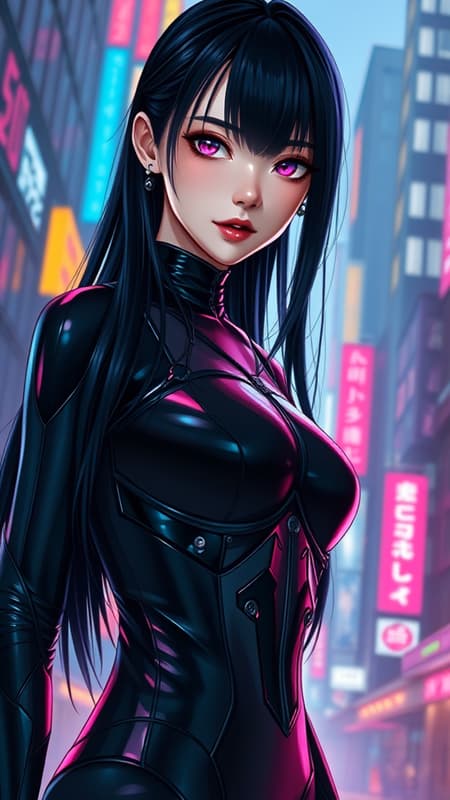 full body anime sci fi bright cinematic sci... | BasedLabs